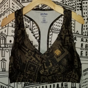 Hot Topic | Other | Harry Potter Marauders Map Sports Bra | Poshmark